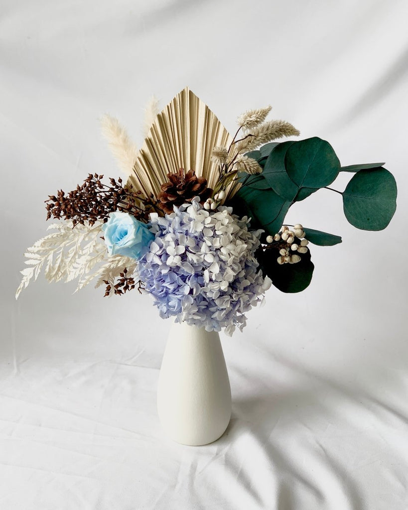 Hashira, Blue - Preserved Flower Arrangement